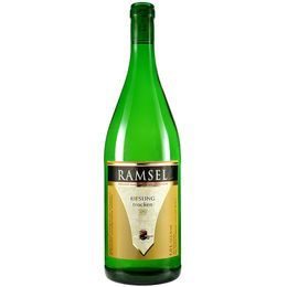 Weingut Ramsel 1,0 L Riesling 2025 Trocken - S&uuml;dliche Weinstrasse Pfalz &ndash; Wei&szlig;wein Qualit&auml;tswein
