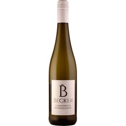 Weingut Becker Cuvée Weiß Chardonnay & Weißburgunder GUTSWEIN 2022 Trocken - Rheinhessen – Weißwein Qualitätswein