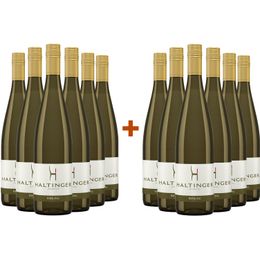 Haltinger Winzer eG 6+6 Paket Baden-Markgr&auml;flerland Riesling 2023 Trocken - Baden &ndash; Probierpaket Qualit&auml;tswein