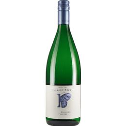 Weingut Becker-Hei&szlig;b&uuml;hlerhof Weingut Becker-Hei&szlig;b&uuml;hlerhof 1,0 L Riesling 2024 Trocken - Pfalz &ndash; Wei&szlig;wein Qualit&auml;tswein
