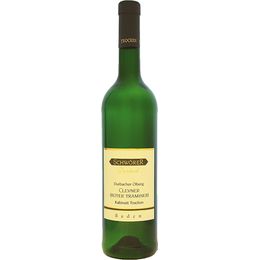 Weinhaus Schw&ouml;rer Weinhaus Schw&ouml;rer Clevner Traminer 2023 Trocken - Durbacher &Ouml;lberg Baden &ndash; Wei&szlig;wein Kabinett