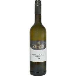 Weinhaus Schwörer Weinhaus Schwörer Klingelberger "Zwei Sterne" Riesling 2024 Lieblich - Durbacher Plauelrain Baden – Weißwein Kabinett