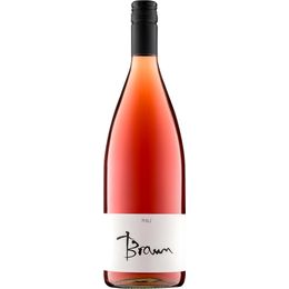 Wein- und Sektgut Braun Liter 1,0 L Cuv&eacute;e 2024 Halbtrocken - Pfalz &ndash; Ros&eacute; Qualit&auml;tswein