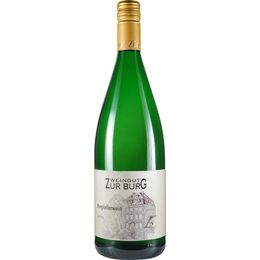 Weingut zur Burg Burgkellerwein 1,0 L Riesling 2024 S&uuml;&szlig; - Mosel &ndash; Wei&szlig;wein Qualit&auml;tswein