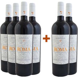Gaffino 4+2 Paket Roma Cuvée Trocken - Latium – Probierpaket DOC