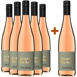 Weingut Franz J&auml;ckel Weingut Franz J&auml;ckel 5+1 Paket FR&Auml;NZ FREE ROS&Eacute; Feinherb - Nahe &ndash; Probierpaket Entalkoholisierter Wein