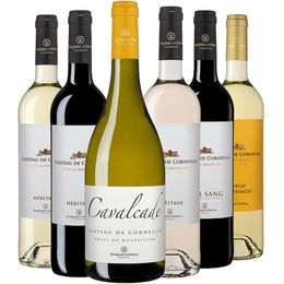 Jonqu&egrave;res d'Oriola Vignobles - Ch&acirc;teau de Corneilla Kennenlern-Paket Languedoc &ndash; Probierpaket AOP