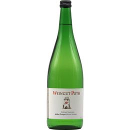 Weingut Poth M&uuml;ller-Thurgau 1,0 L / Rivaner 2023 Trocken - R&ouml;ttinger Feuerstein Franken &ndash; Wei&szlig;wein Kabinett
