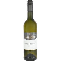 Weinhaus Schwörer Weinhaus Schwörer Müller-Thurgau "Zwei Stern" / Rivaner 2024 Lieblich - Baden – Weißwein Kabinett
