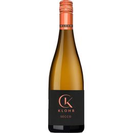 Weingut Klohr SECCO Riesling Trocken - Pfalz &ndash; Perl- & Schaumwein Perlwein mit zugesetzter Kohlens&auml;ure