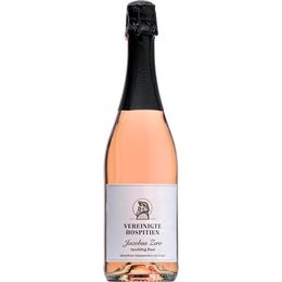 Weingut Vereinigte Hospitien Jacobus Zero Sparkling Ros&eacute; Cuv&eacute;e - Mosel &ndash; Sonstiges Sch&auml;umendes Getr&auml;nk aus alkoholfreiem Wein