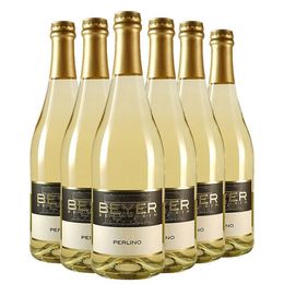 Weingut Johann P. Beyer PERLINO -Traubensaft-Secco Paket Cuv&eacute;e - Rheinhessen &ndash; Probierpaket Traubensaft mit Kohlens&auml;ure