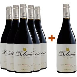 Bodegas Palacio de Lerma 5+1 Paket Roble Arlanza DO Tempranillo 2020 Trocken - Kastilien und Le&oacute;n &ndash; Probierpaket DOP