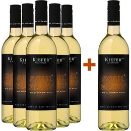 Weingut Friedrich Kiefer 5+1 Paket Soul Glow weiß Bio 2022 Süß - Baden – Probierpaket Glühwein