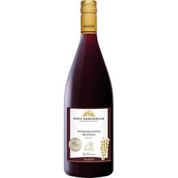 Markgr&auml;fler Winzer Markgr&auml;fler Winzer Erste 1,0 L Sp&auml;tburgunder 2023 Trocken - Baden &ndash; Rotwein Qualit&auml;tswein