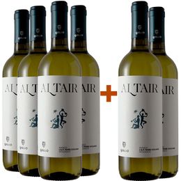 Giglio 4+2 Paket Altair Blanco Terre Siciliane BIO Cuv&eacute;e 2024 Trocken - Sizilien &ndash; Probierpaket IGP