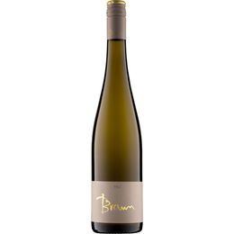 Wein- und Sektgut Braun Auf der H&ouml;he "S" Riesling 2022 Lieblich - Pfalz &ndash; Wei&szlig;wein Qualit&auml;tswein
