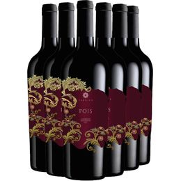 Vernice Box Promozionale Pois Campania Aglianico 2021 Trocken - Kampanien – Probierpaket IGP