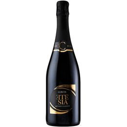Conte Wine and Maker Etesia Spumante Metodo Classico Millesimato brut Negroamaro 2020 Brut - Apulien &ndash; Perl- & Schaumwein Vino Generico