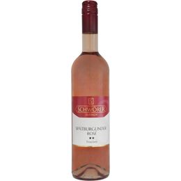 Weinhaus Schw&ouml;rer Weinhaus Schw&ouml;rer "Zwei Sterne" Sp&auml;tburgunder 2025 Trocken - Baden &ndash; Ros&eacute; Qualit&auml;tswein