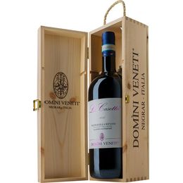 Domini Veneti La Casetta Ripasso Valpolicella Classico HOLZKISTE 1,5 L Cuv&eacute;e 2019 Trocken - Venetien &ndash; Rotwein DOC
