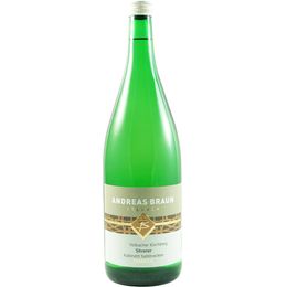 Weingut Andreas Braun 1,0 L Silvaner 2025 Halbtrocken - Volkacher Kirchberg Franken &ndash; Wei&szlig;wein Kabinett