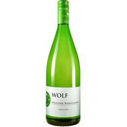 Weingut Klaus und Mathias Wolf Weisser Burgunder 1,0 L Wei&szlig;burgunder 2025 Trocken - Pfalz &ndash; Wei&szlig;wein Qualit&auml;tswein