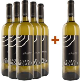 Lagar de Besada 5+1 Paket R&iacute;as Baixas DO Albari&ntilde;o 2023 Trocken - Galicien &ndash; Probierpaket DOP