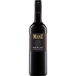Manz Wein Weingut Manz Doppelst&uuml;ck Merlot 2023 Trocken - Rheinhessen &ndash; Rotwein Qualit&auml;tswein