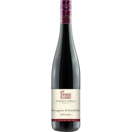 Weingut Burghof Oswald Cuv&eacute;e ROT Portugieser & Dornfelder 2024 Halbtrocken - Rheinhessen &ndash; Rotwein Qualit&auml;tswein