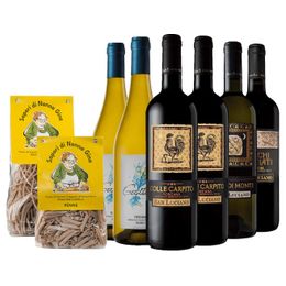 San Luciano Vini di Toscana Box Degustazione mit pasta - Toskana – Probierpaket IGP