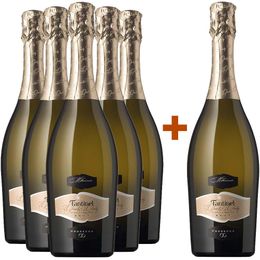 Fantinel 5+1 Paket One&Only Prosecco Millesimato Glera 2024 Brut - Friaul &ndash; Probierpaket DOC