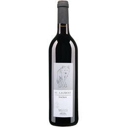 Weingut Wolf St. Laurent Saint 2023 Trocken - Ungsteiner Osterberg Pfalz – Rotwein Qualitätswein