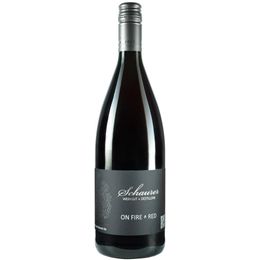 Weingut Schaurer ON FIRE red 1,0 L Cuvée - Pfalz – Glühwein Winzerglühwein