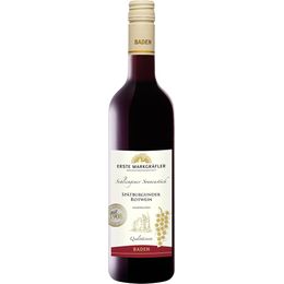Markgr&auml;fler Winzer Markgr&auml;fler Winzer Schliengener Sonnenst&uuml;ck Sp&auml;tburgunder 2023 Halbtrocken - Baden &ndash; Rotwein Qualit&auml;tswein
