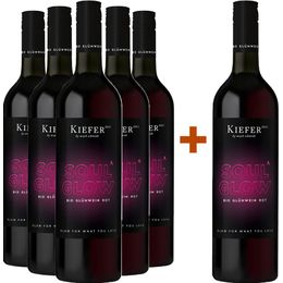 Weingut Friedrich Kiefer 5+1 Paket Glow rot Bio 2022 Süß - Baden – Probierpaket Glühwein