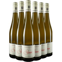 Weingut Brüder Dr. Becker 6er Spargel-Paket Grüner Silvaner 2024 Trocken - Rheinhessen – Probierpaket VDP.Gutswein