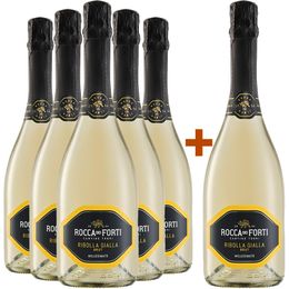 Rocca dei Forti 5+1 Paket Ribola Gialla Millesimato Ribolla Mild - Marken &ndash; Probierpaket Vino Generico