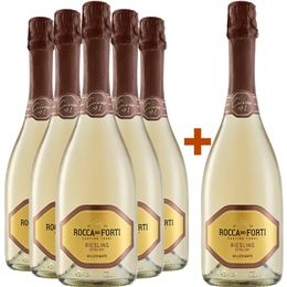 Rocca dei Forti 5+1 Paket Millesimato Riesling Extra Trocken - Marken &ndash; Probierpaket Vino Generico
