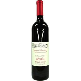 Weingut Bacchushof Merlot 2018 Trocken - Dexheimer Doktor Rheinhessen &ndash; Rotwein Qualit&auml;tswein