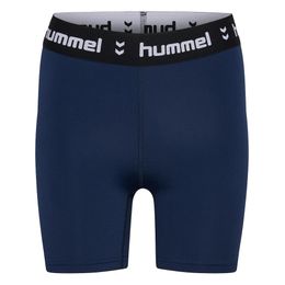 Hummel Sportshorts 'Pulse' Damen Gr&ouml;&szlig;e S blau / schwarz / wei&szlig;