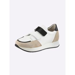 Heine Damen Sneaker, Wei&szlig;, Gr. 39, Sneakers & Schn&uuml;rer, Material: Rindsleder