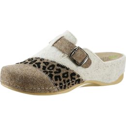 Waldläufer Damen Pantoffel beige Größe 37