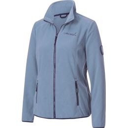 CR&Eacute;ATION L Damen Fleecejacke mit Stickerei bleu Gr&ouml;&szlig;e 48