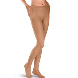 Esda Damen Strumpfhose, camel, Größe 56/58