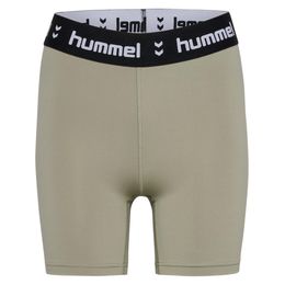 Hummel Sportshorts 'PULSE' Damen Gr&ouml;&szlig;e L oliv / schwarz / wei&szlig;