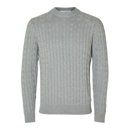 Selected Pullover 'SLHRyan' Herren Gr&ouml;&szlig;e L grau