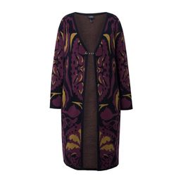 Ulla Popken Knit Cardigan female Black size 58-60