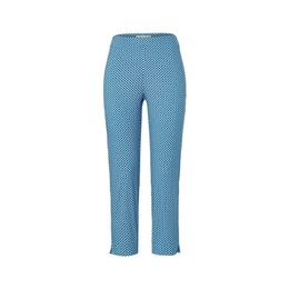 Tchibo - 7/8-Stretchhose - Damen - Gr. 40 - wei&szlig;/print