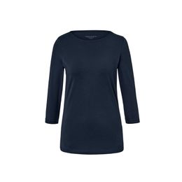 Tchibo - Shirt mit 3/4-Arm - Damen - Gr. M - dunkelblau